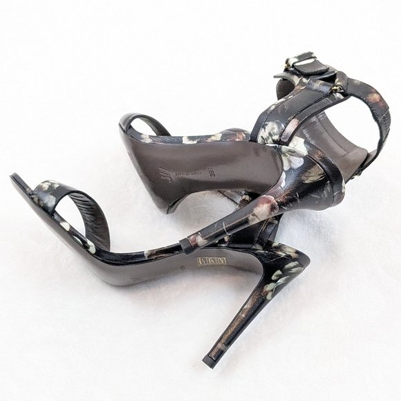 Jason Wu | Shoes | Jason Wu Floralprint Leather Anklewrap Sandal | Poshmark